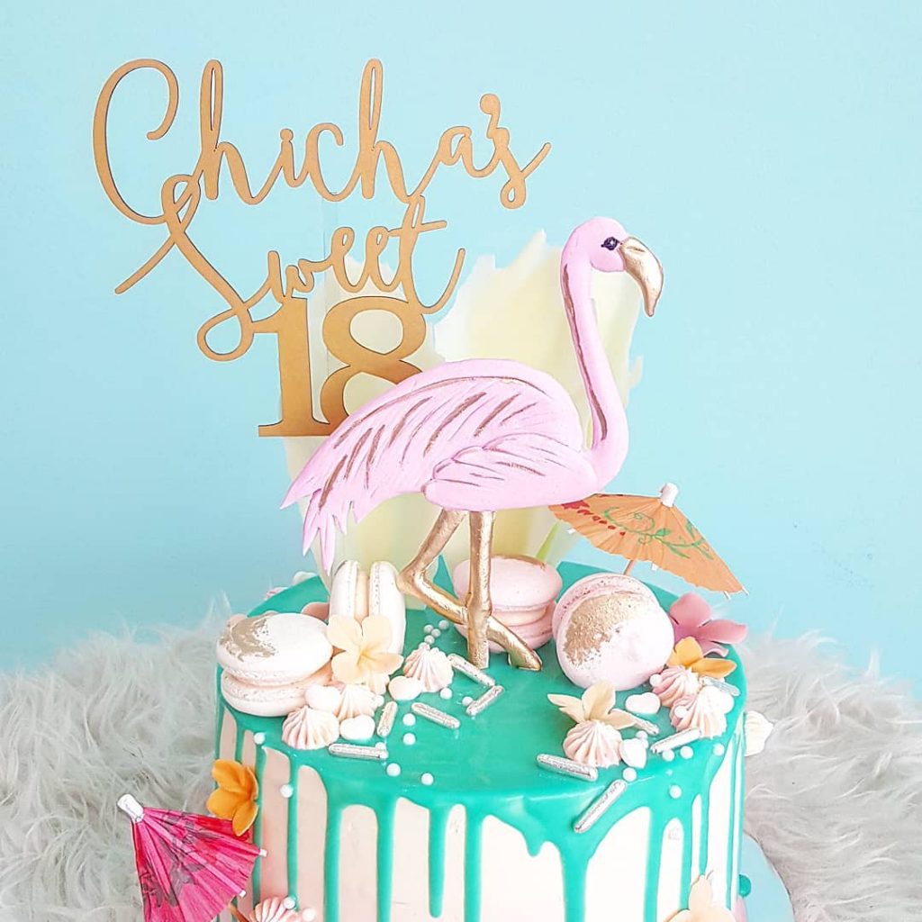 Birthday Cake Topper - Customized - Thick Paper - Akudankraf